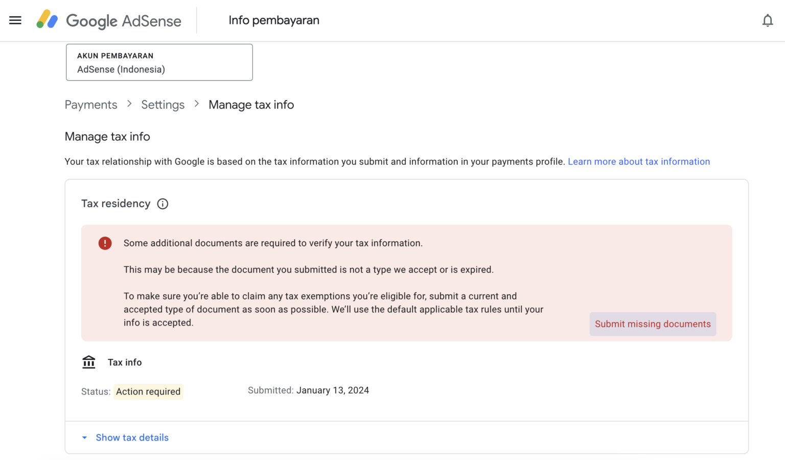 Panduan Lengkap Cara Mendapatkan Proof of Tax Residency untuk Google AdSense di Indonesia - FadLy.id